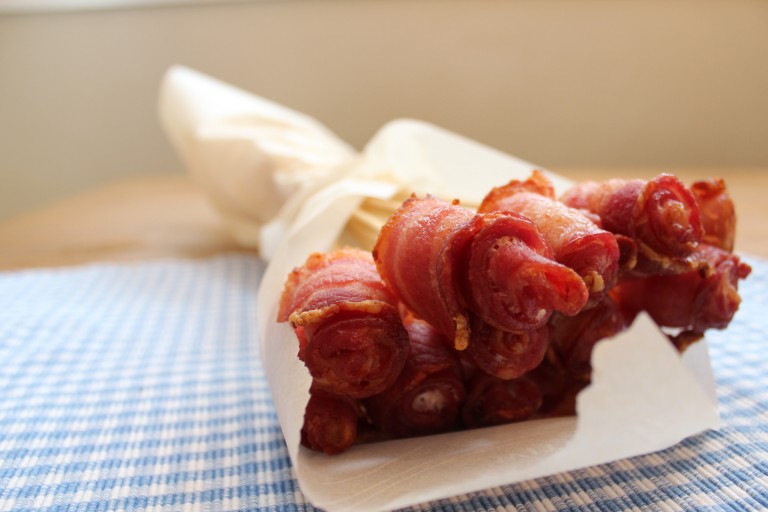 Easy Homemade Bacon Roses ⋆ Health, Home, & Happiness