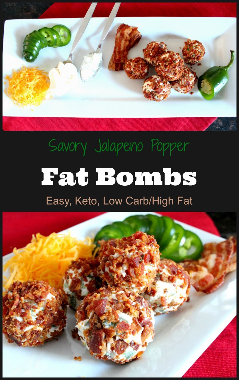 Savory Keto Jalapeno Popper Fat Bombs ⋆ Health, Home, & Happiness