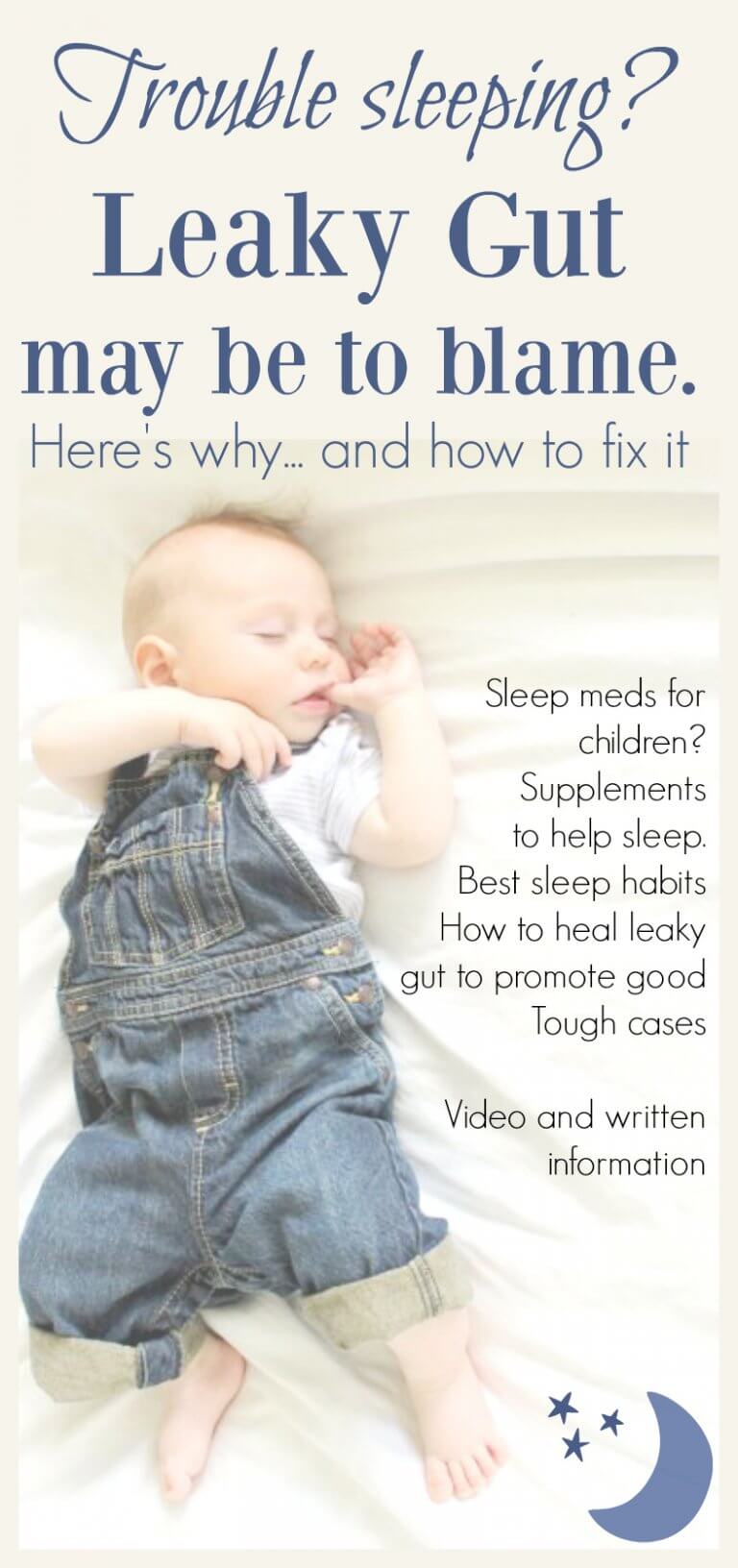 The Gut Health and Sleep Connection {Holistic Sleep Solution}