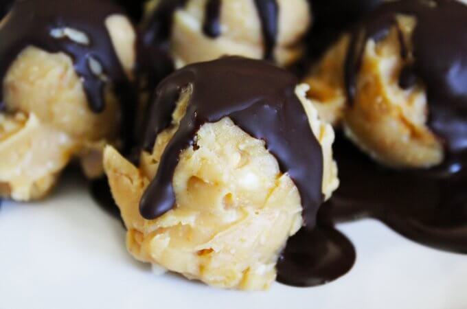 Rich and Delicious Buckeye Fat Bombs (Keto, GAPS, Low Carb High Fat) ⋆ ...