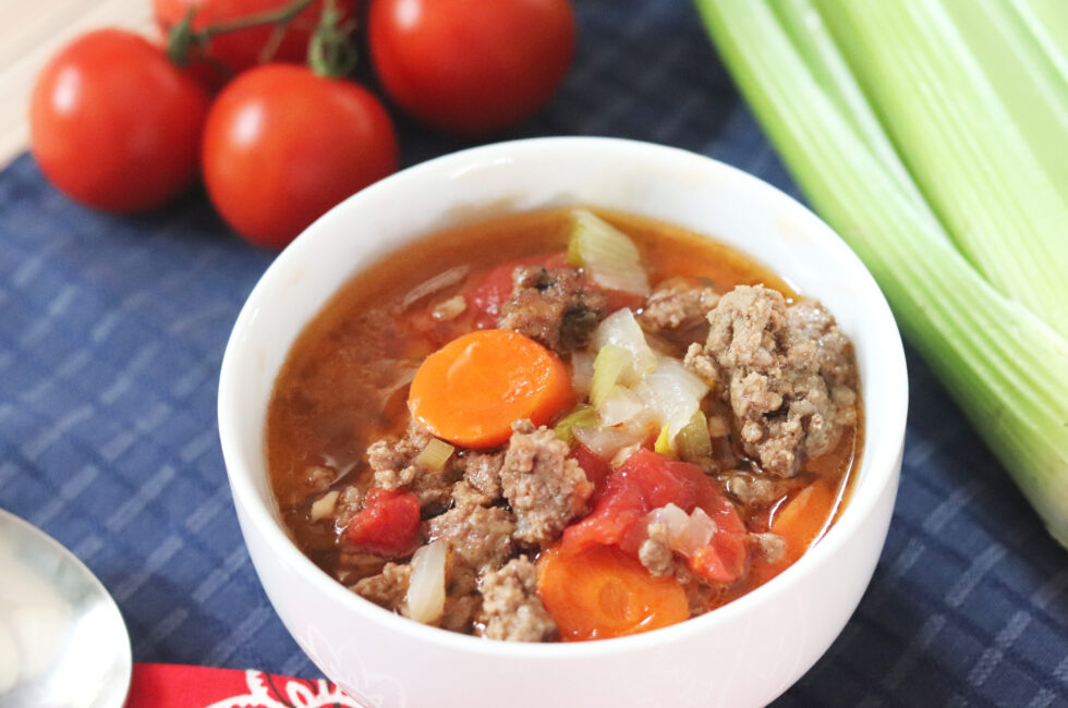 Basic Beef and Vegetable Soup ⋆ Health, Home, & Happiness